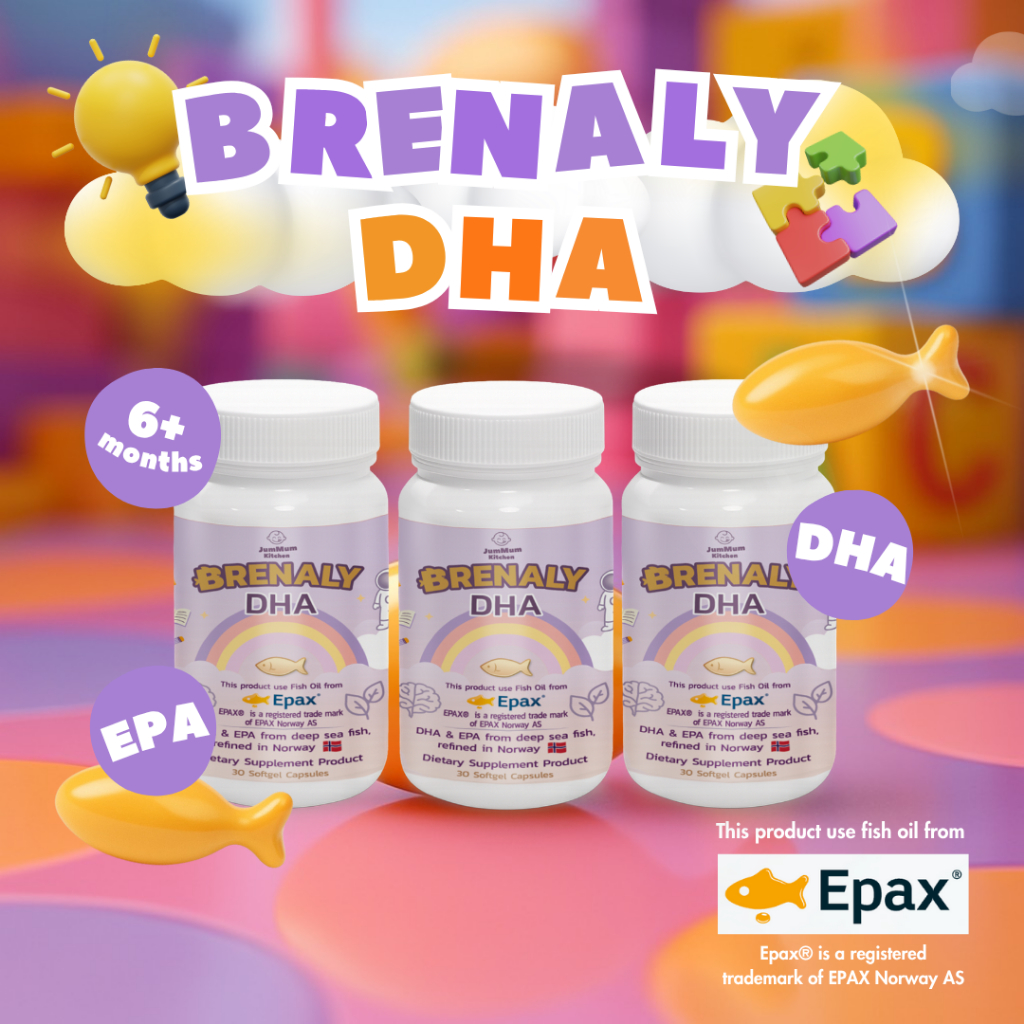 set 3x Brenaly DHA from fish oil Dietary Supplement Product (JM Brand ...