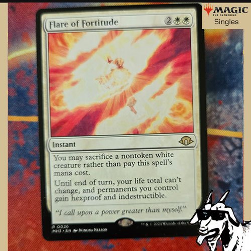 [MTG][Single][MH3] Flare of Fortitude ระดับ Rare [ภาษาอังกฤษ] | Shopee ...
