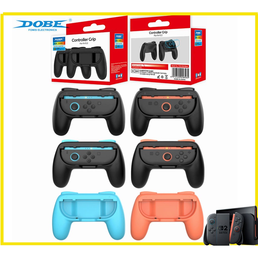 Nintendo Switch 2 กริบจอยswitch2 dobeแท้ controller grip joy con nintendo switch2 1กล่อง มี2อัน ...