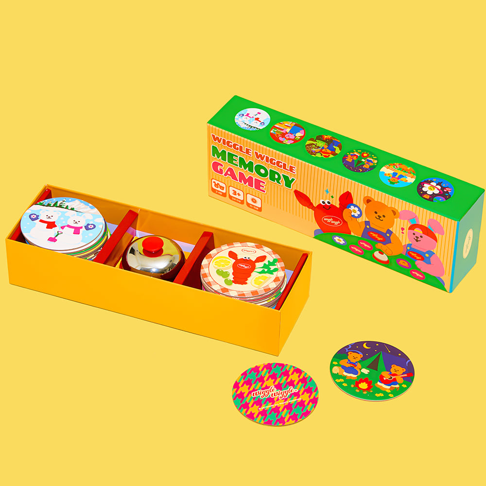 ( พร้อมส่ง ) Wiggle Wiggle Memory Game เกมจับคู่ความจำ พร้อมกระดิ่งใน ...