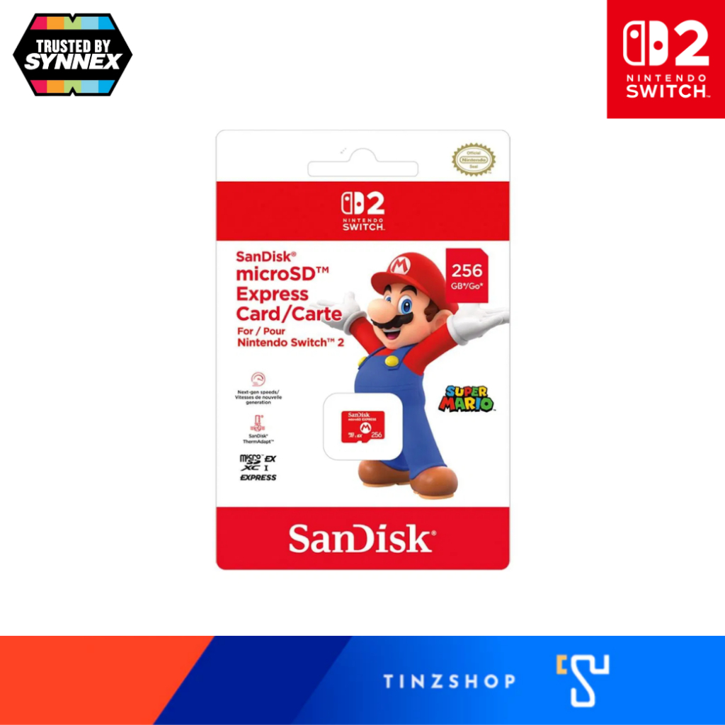 [Synnex] Tinzshop SanDisk Express 256GB PCIe NVMe Memory Card / SD Card ...