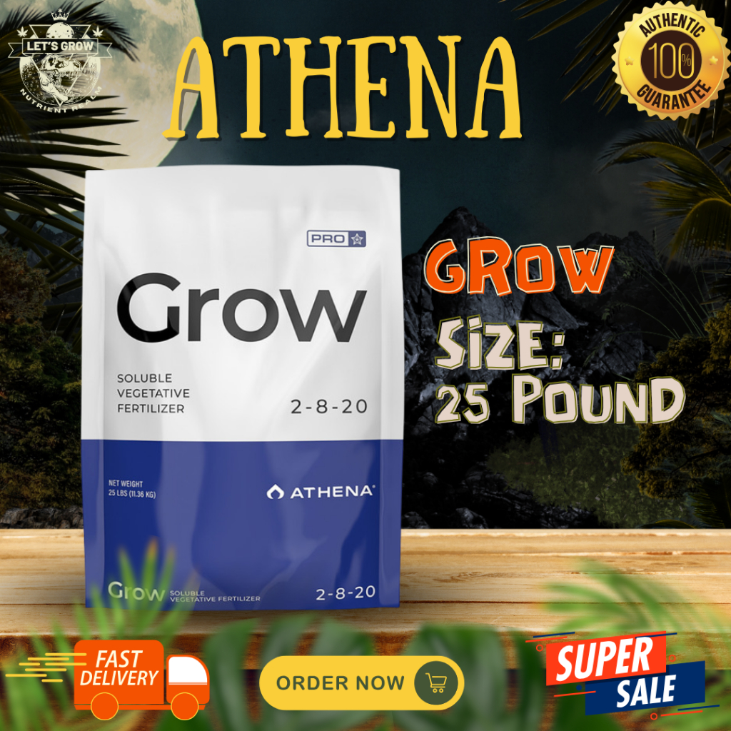 Athena Pro Grow 25 lb ของแท้ 100% พร้อมส่ง สารอาหารที่ครบถ้วนเพื่อสร้าง ...