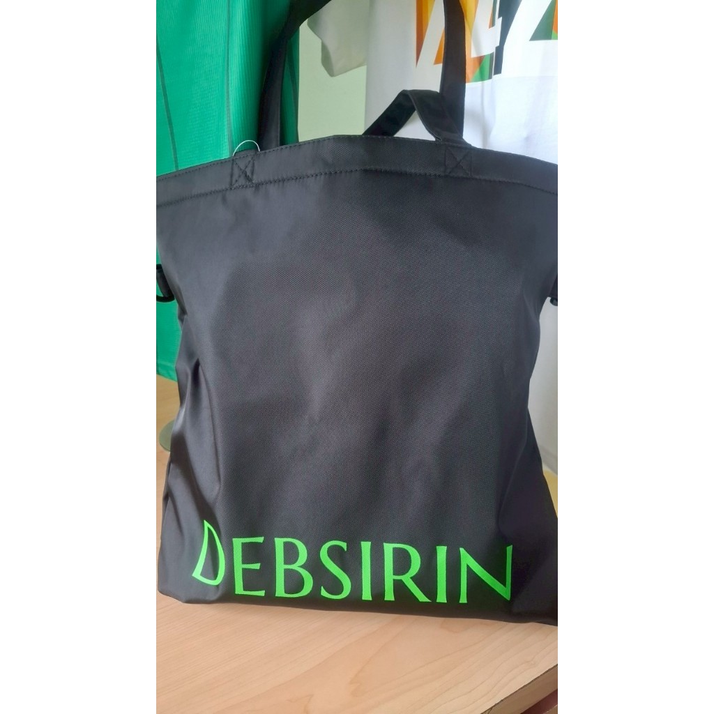 กระเป๋าเคียง DEBSIRIN สีเขียว โรงเรียนเทพศิรินทร์ หิ้ว/สะพายข้าง ...