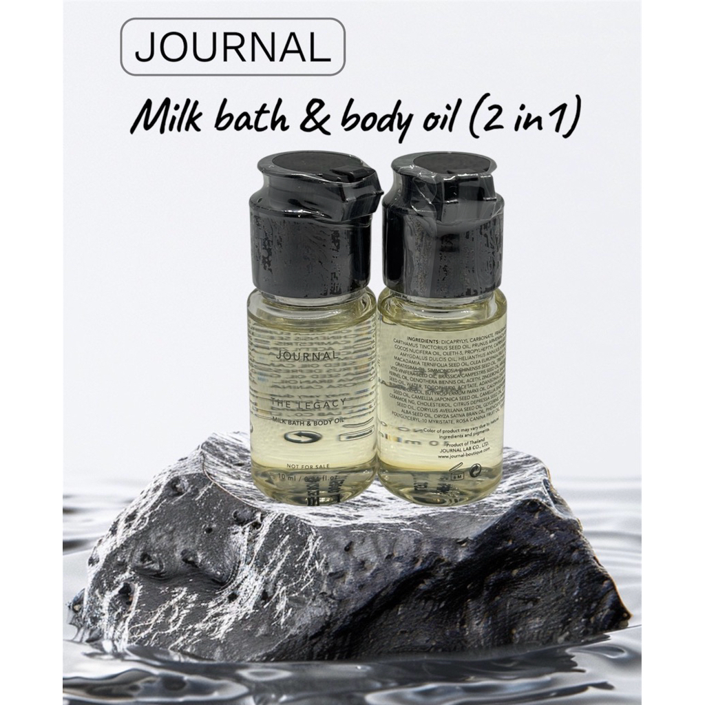 New JOURNAL Milk Bath & Body Oil 10ml. (เลือกกลิ่นค่ะ) | Shopee Thailand