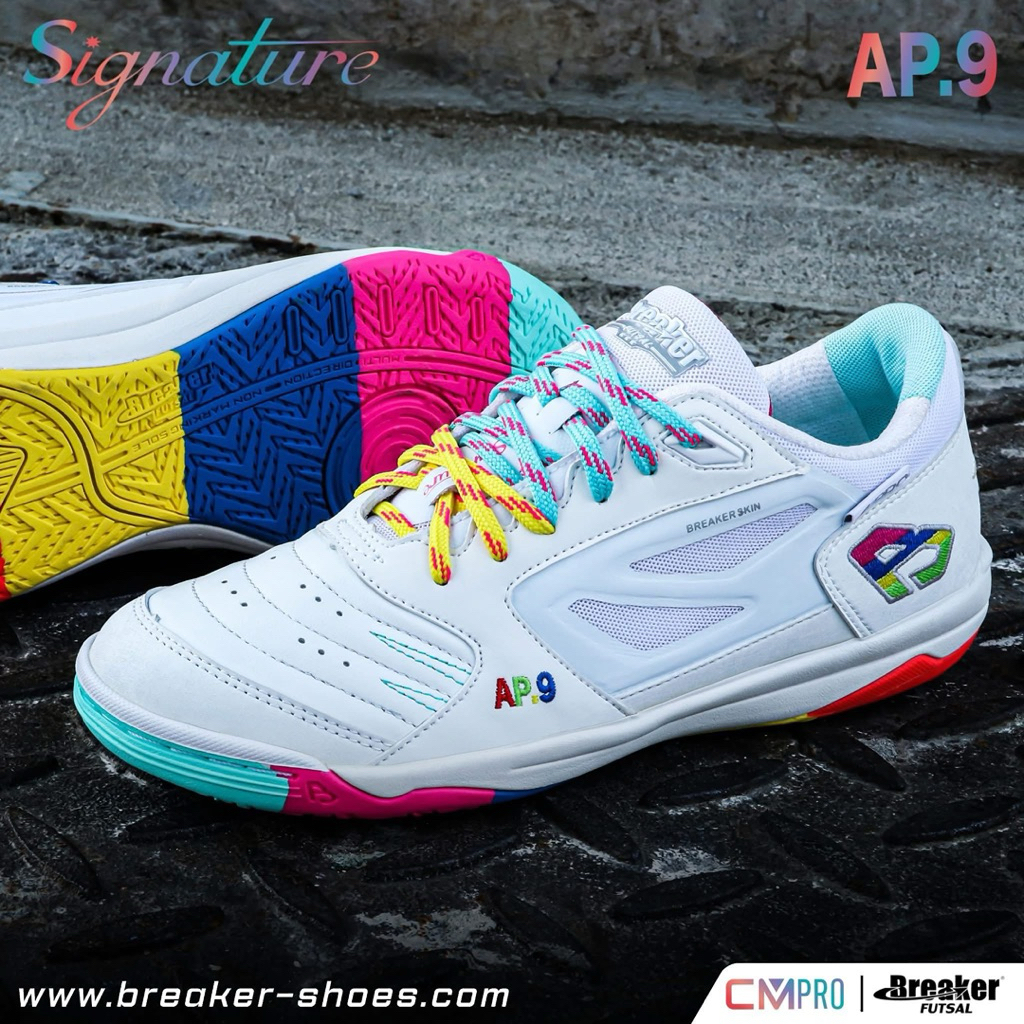 รองเท้าฟุตซอบ BREAKER CMPRO AP.9 (สินค้าลิขสิทธิ์แท้มือ1💯%) | Shopee ...
