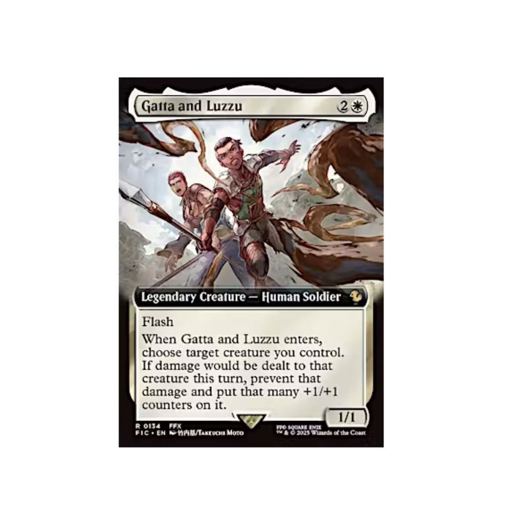 Final Fantasy Commander Decks Variants: Gatta and Luzzu (0134 ...