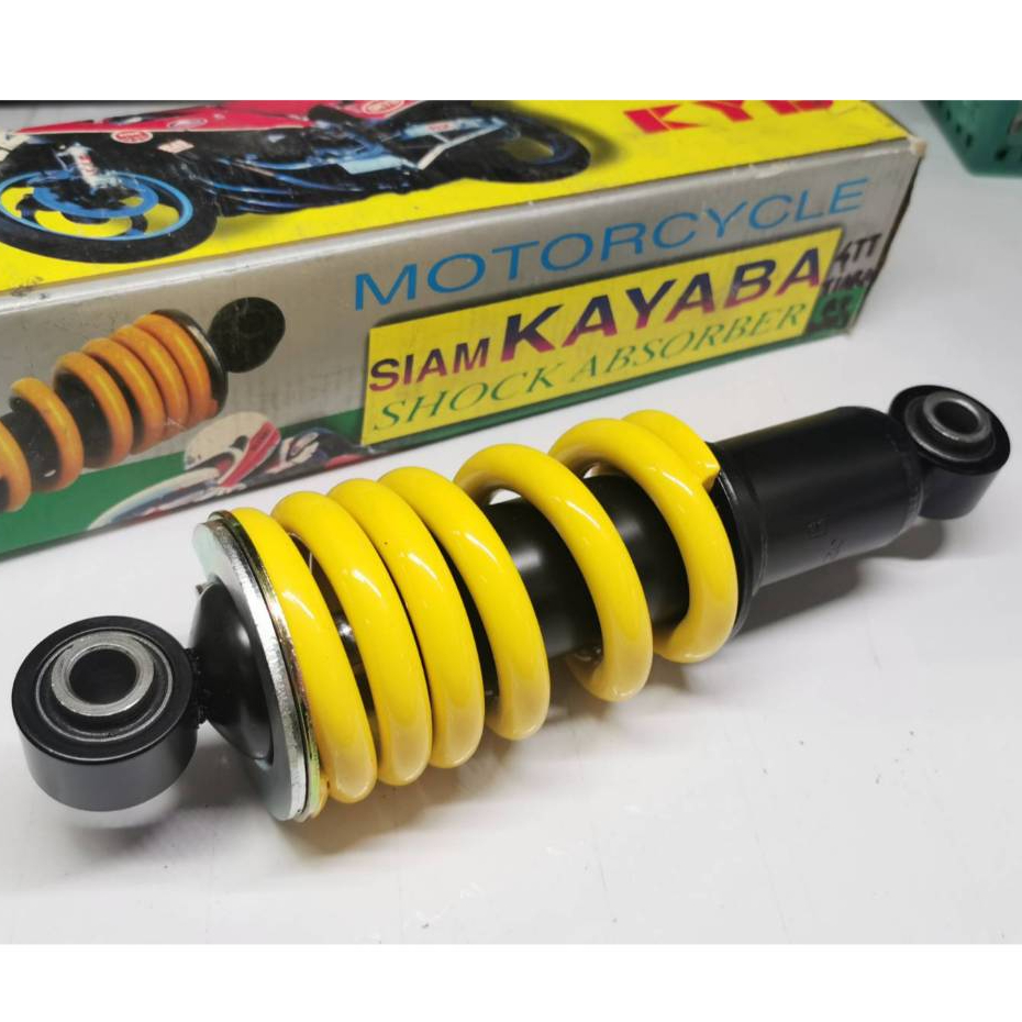 โช้คหลัง (KAYABA) แท้ สีเหลือง 4TT สำหรับรุ่น HONDA TIARA ใส่ตัวครัชได้ ...