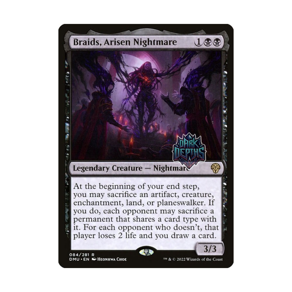 [MTG] Braids, Arisen Nightmare [DMU] [BLACK] [CREATURE] [LEGEND] [R ...