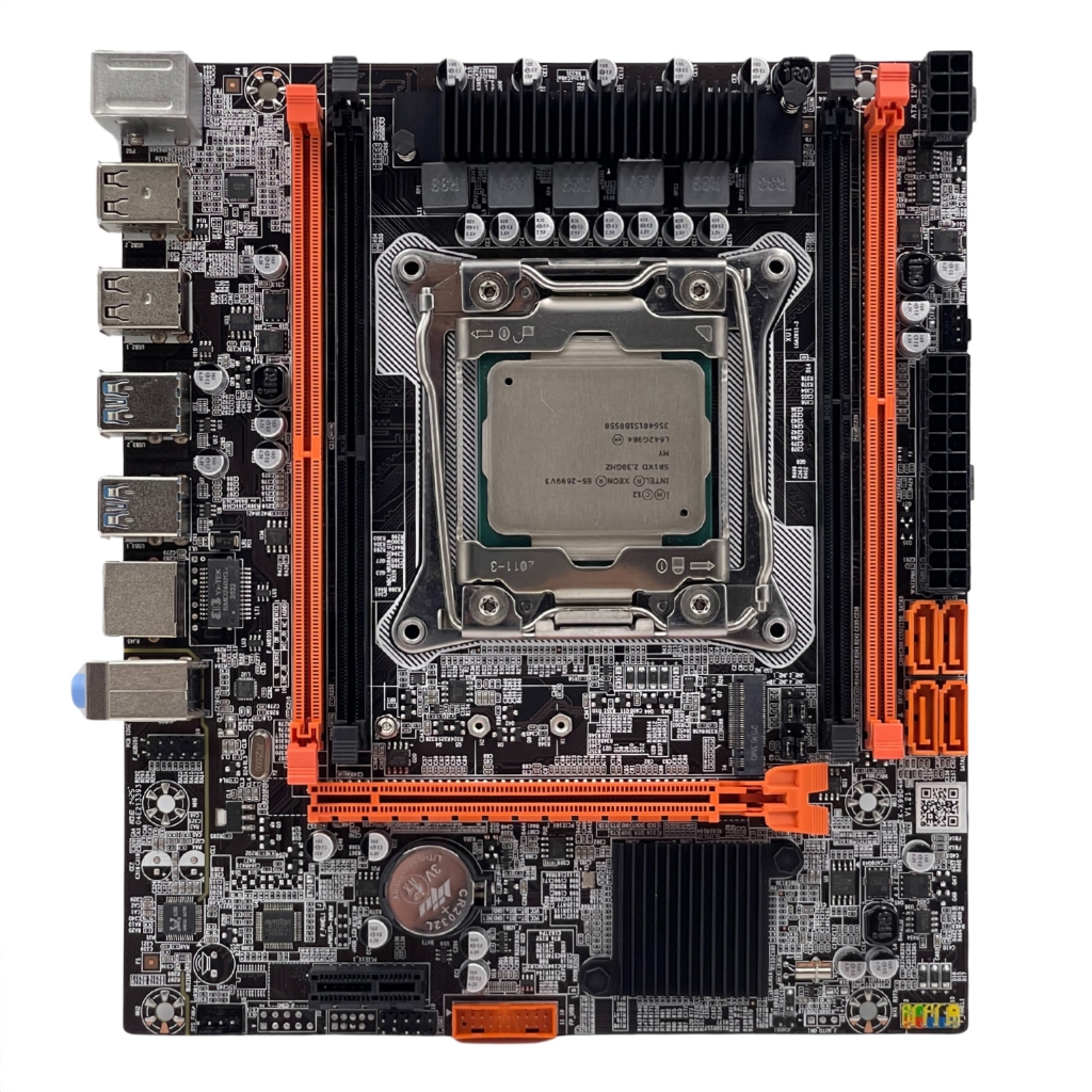 X99 X99H Xeon E5-2699V3 18 Core 36 Threads 2.30GHz Turbo 3.60GHz ยกชุด ...