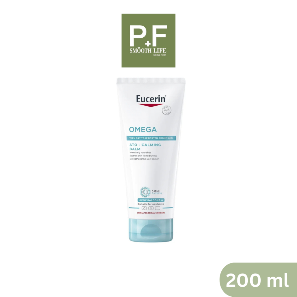 Eucerin OMEGA ATO-CALMING BALM LIGHT TEXTURE ยูเซอริน โอเมก้า บาล์ม 200 ...