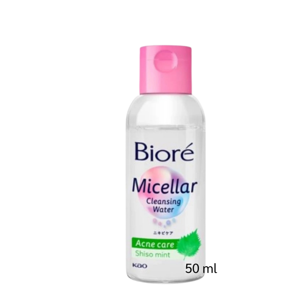 Biore Micellar Cleansing Water Acne Care บิโอเร คลีนซิ่งวอเตอแอคเน่แคร์ ...