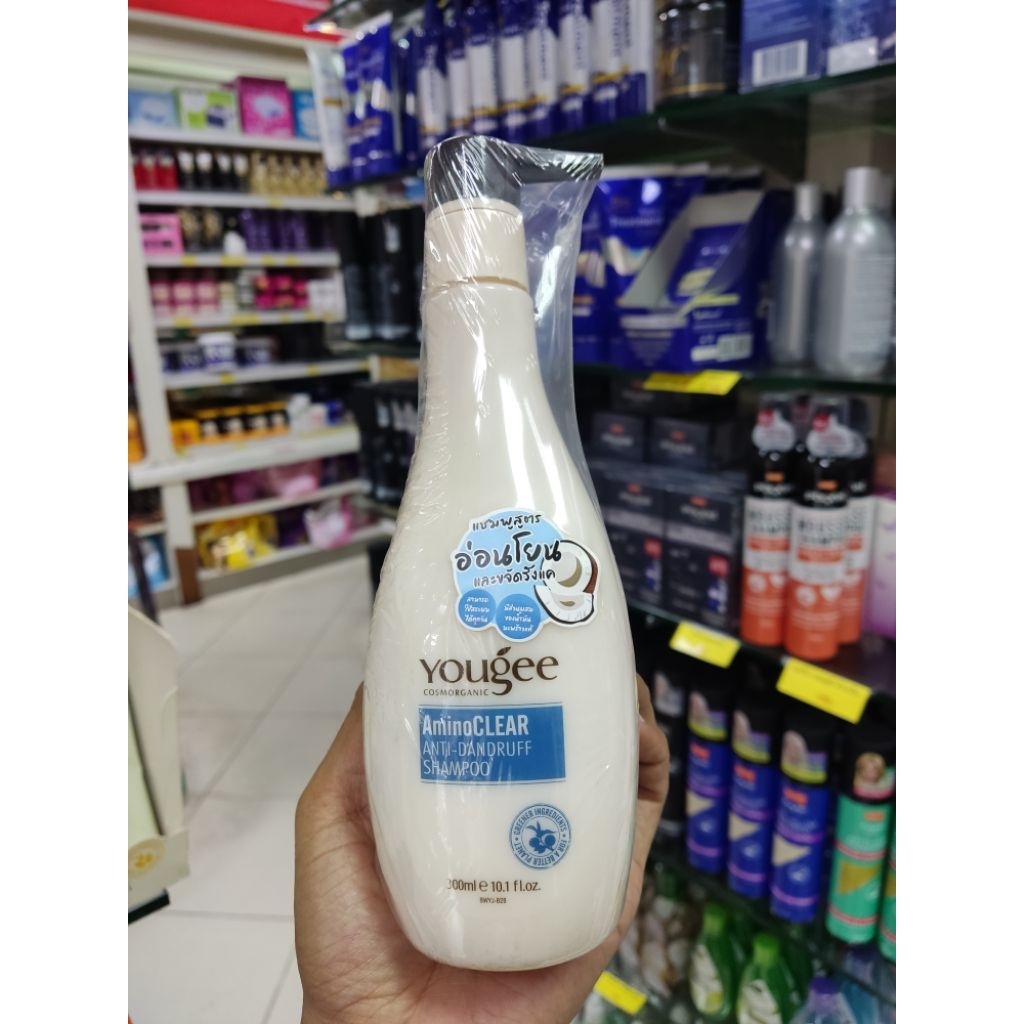 Yougee Amino Clear Anti-Dandruff Shampoo แชมพูขจัดรังแค 300 มล. ...