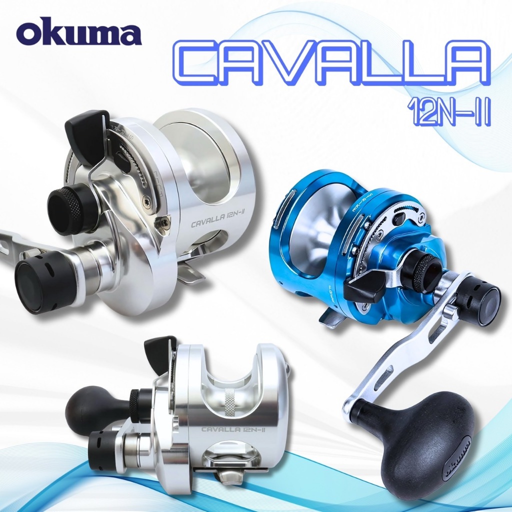 รอกเบท OKUMA CAVALLA 12N-II | Shopee Thailand