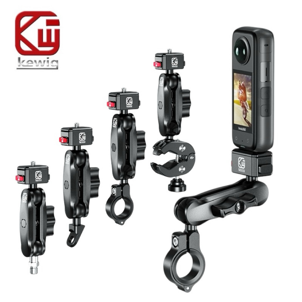 Kewig R22A ที่ยึดกล้องสำหรับติดมอเตอร์ไซค์แบบ(ปลดเร็ว) พร้อมกันขโมย ...