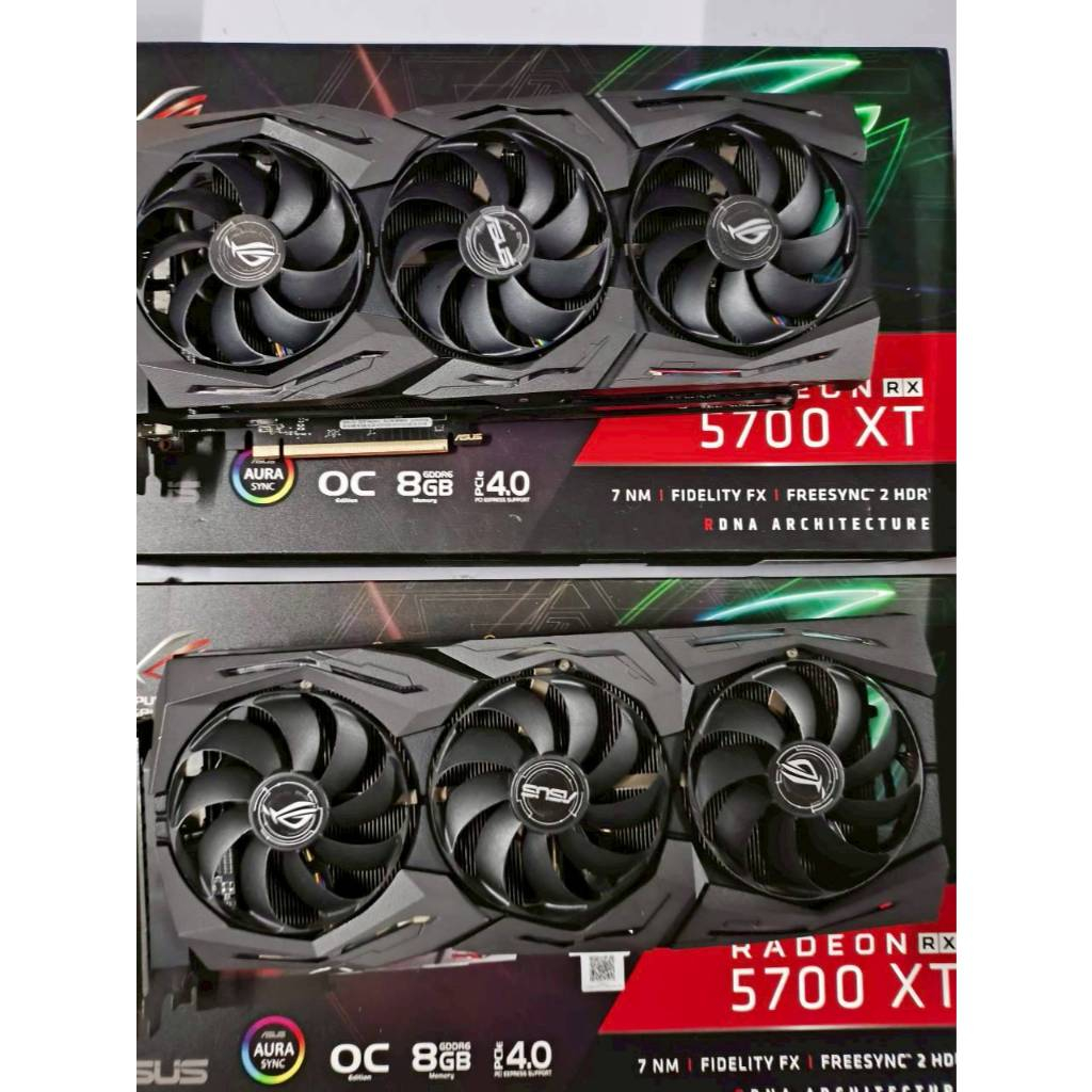 การ์ดจอ RX 5700 XT ROG Strix ของแท้ ประกันร้าน แรงลื่นทุกเกม | Shopee ...