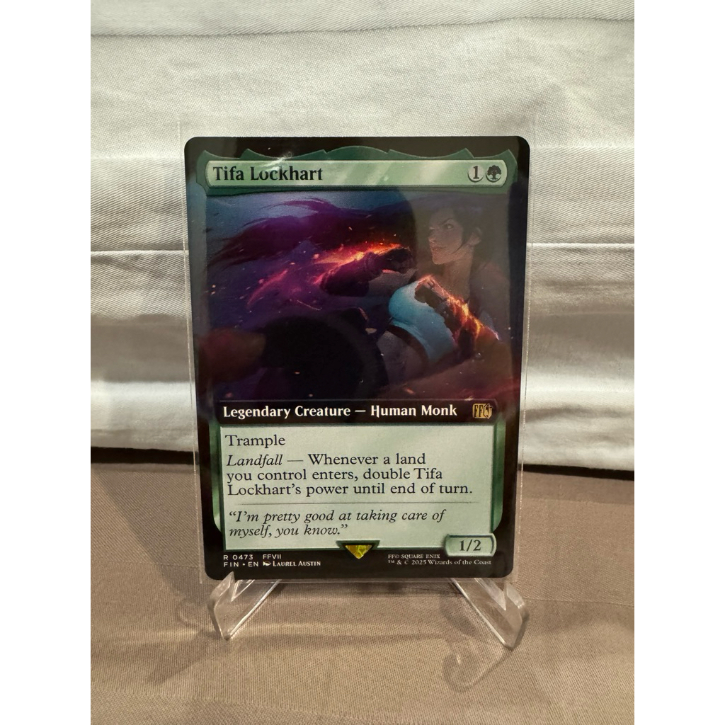 MTG Final Fantasy Variants: Tifa Lockhart (0473 - Extended Art ...