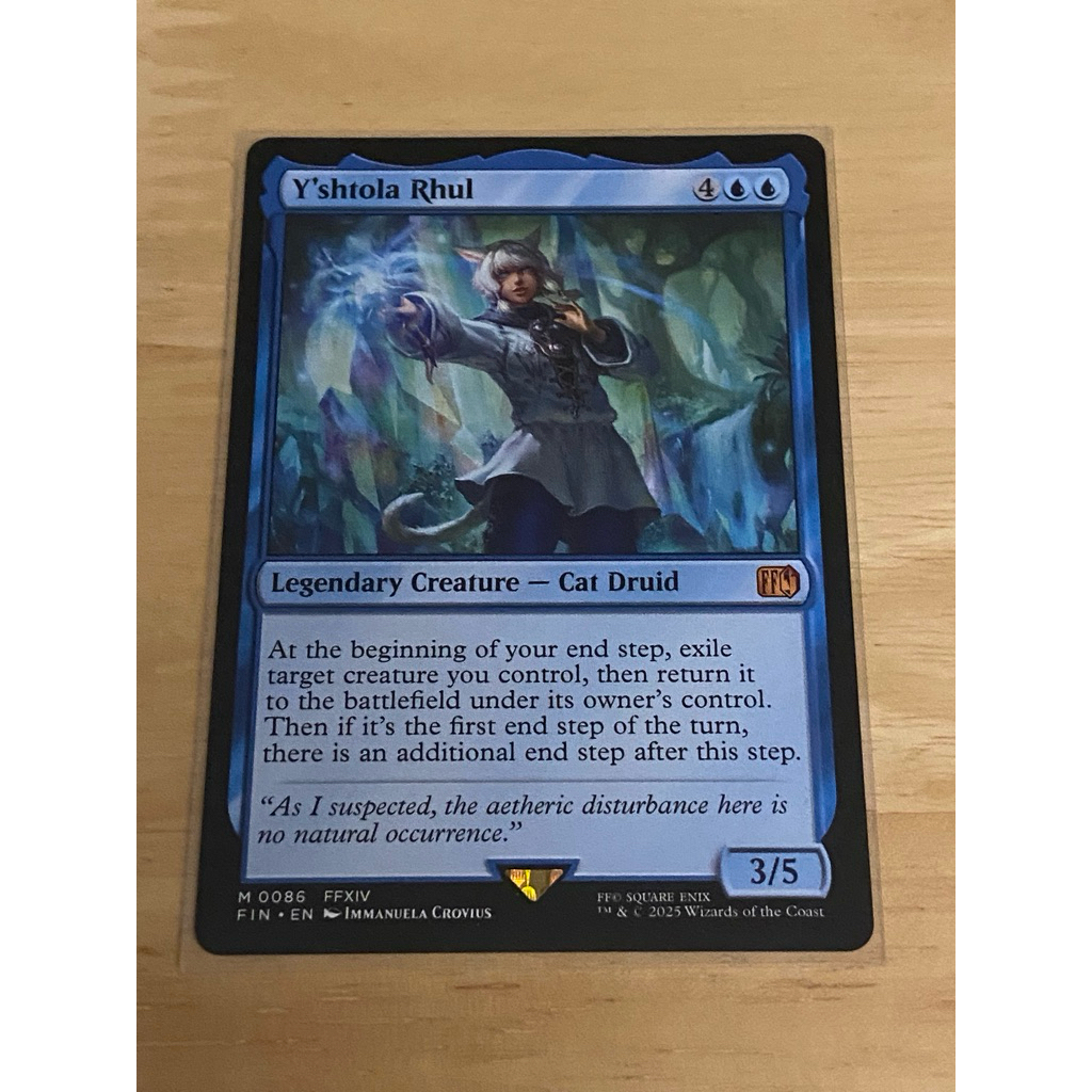 [MTG][FIN] Final Fantasy: Y'shtola Rhul การ์ดแท้ Magic The Gathering ...