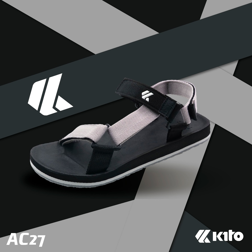 Kito กีโต้ Flow TwoTone รองเท้ารัดส้น รุ่น AC27 Size 36-46 | Shopee Thailand
