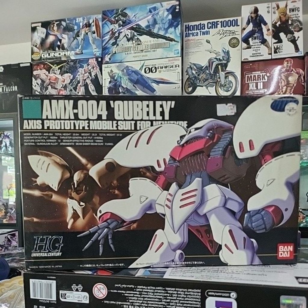 HGUC 004 QUBELEY 1/144 ของแท้ ลิขสิทธิ์ ถูกต้อง ของใหม่ ยัง ไม่ แกะ | Shopee Thailand