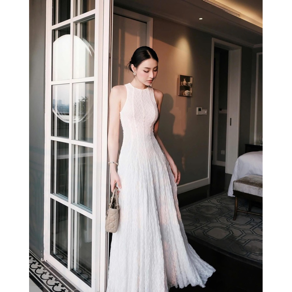 YOKO DRESS -จากแบรนด์ Chouchou ชุดเวียดนามพร้อมส่ง ไม่ต้องรอพรีออเดอร์ ...