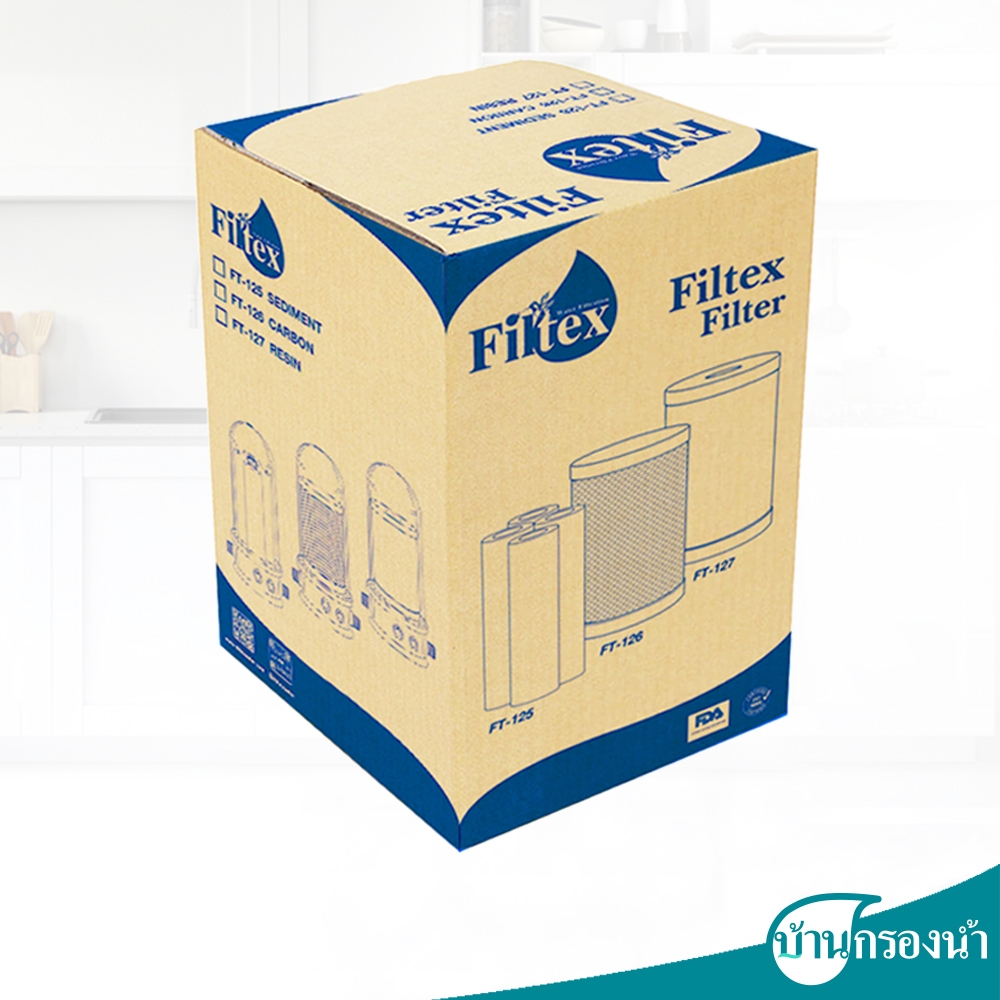 Filtex ไส้กรองน้ำ เครื่องกรองน้ำใช้ กล้วยหอม (FT-125 FT-126 FT-127) | Shopee Thailand