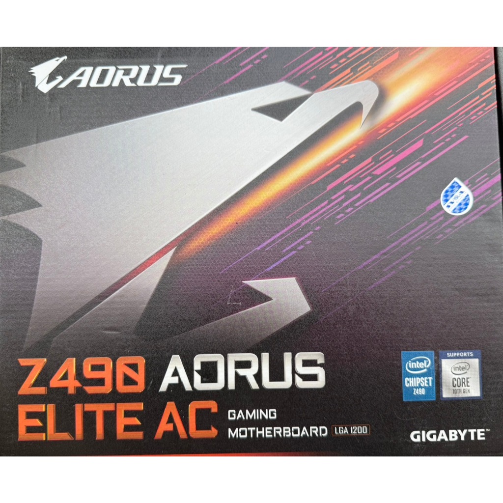 MAINBOARD (เมนบอร์ด) 1200 GIGABYTE Z490 AORUS ELITE AC มือสอง | Shopee ...