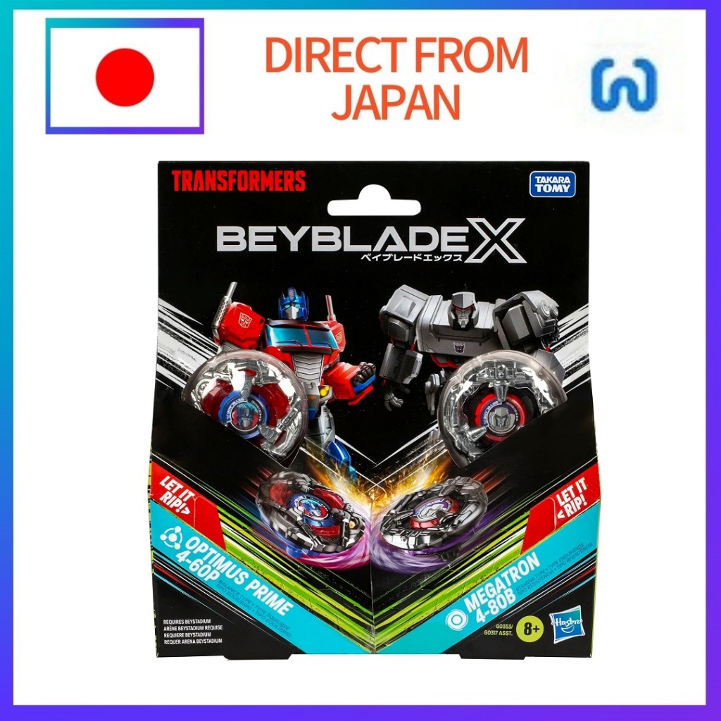 TAKARA TOMY Beyblade X Transformers Collab Optimus Primal 4-60P vs ...