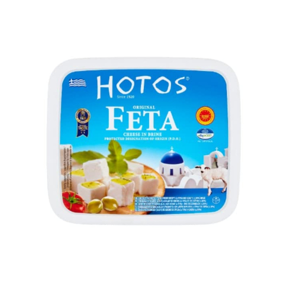 Hotos Feta Cheese Plastic Tub 600g. - โฮโตส เฟต้าชีส กระปุก600 กรัม ...
