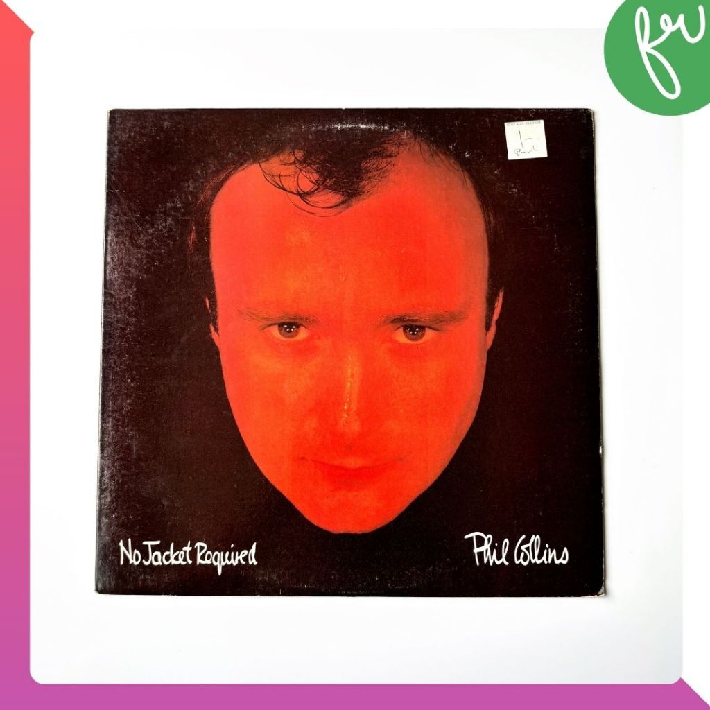 แผ่นเสียง LP Vinyl Records แท้ เพลงสากล Phil Collins – No Jacket Required (US) Synth-pop ...