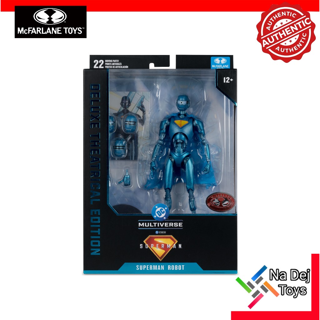 Superman Robot (Superman 2025) DC Multiverse McFarlane Toys 7" Figure ...