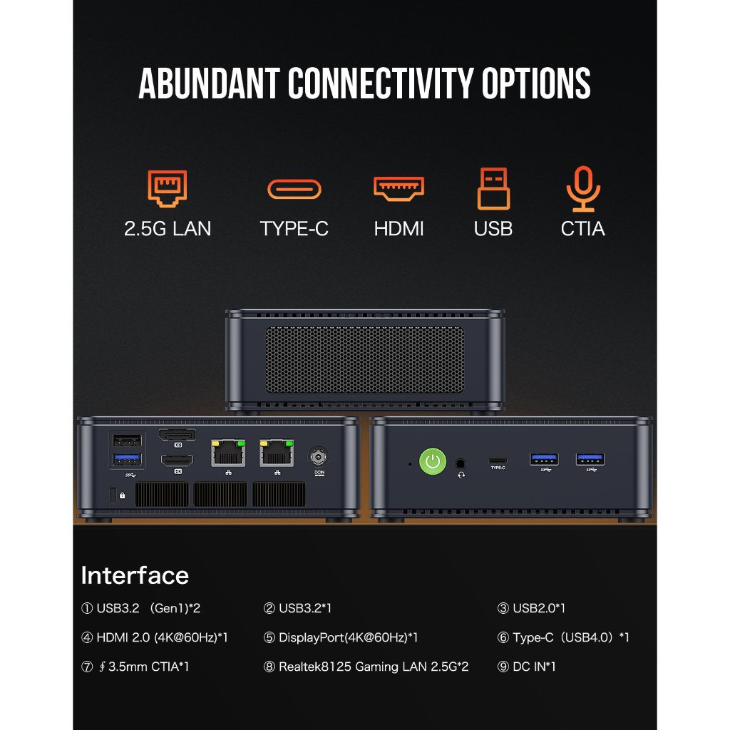 [New 2025] GMKtec NucBox M6 Mini PC มินิ พีซี Ryzen 5 6600H USB 4.0 RAM ...