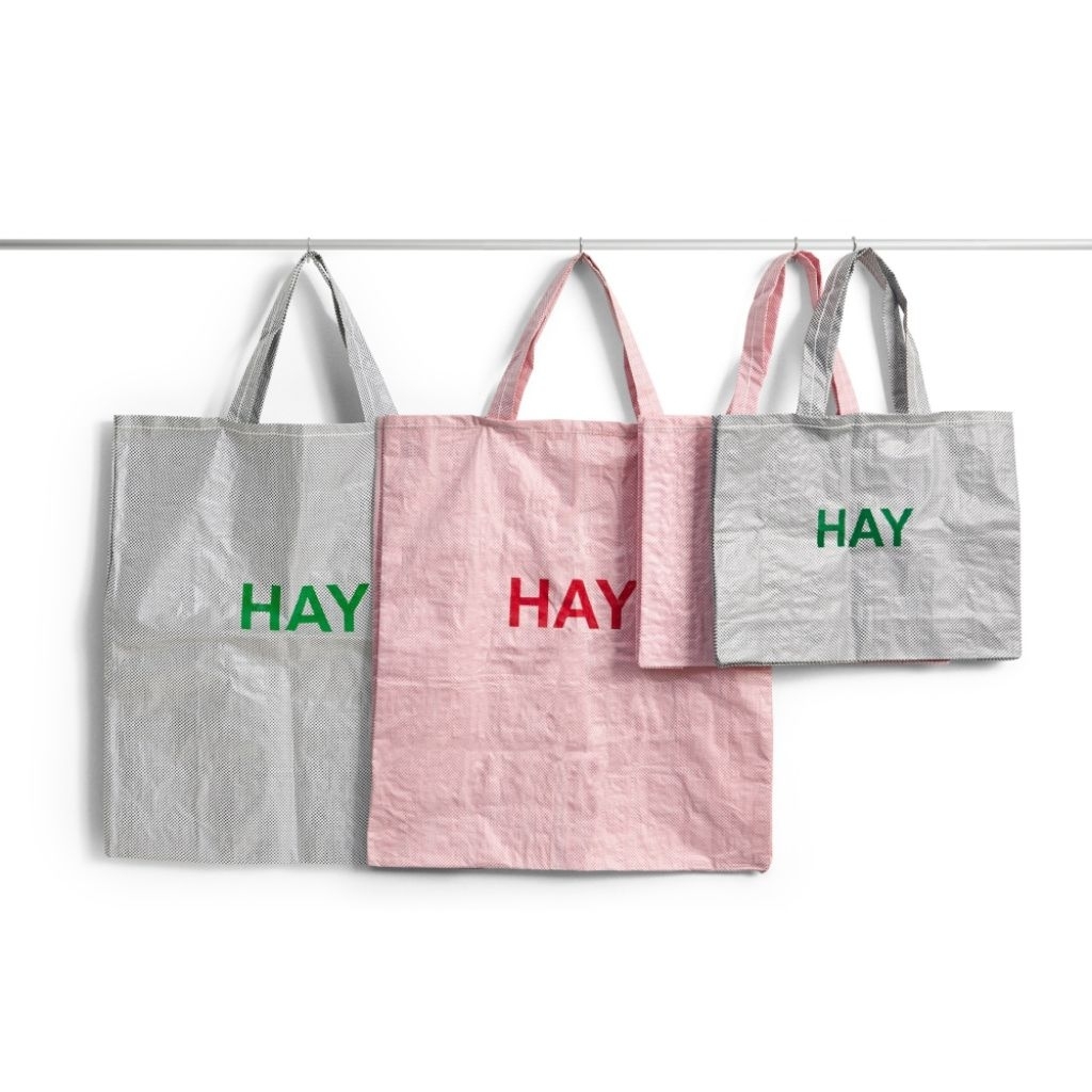 พร้อมส่ง กระเป๋า ถุง HAY Candy Stripe shopper bag | Shopee Thailand