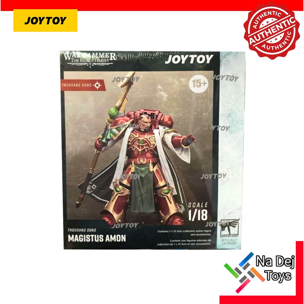 JoyToy Warhammer 40K Thousand Sons Magistus Amon 1/18 Figure จอยทอย มา ...