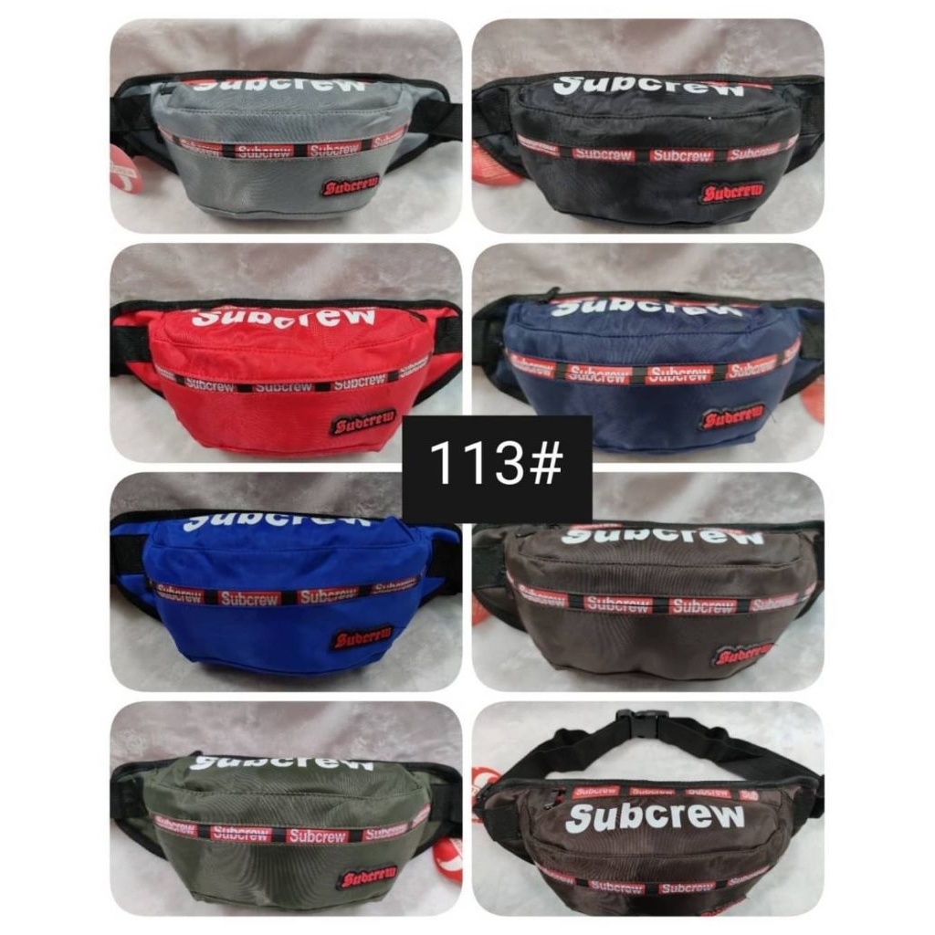 กระเป๋าคาดอกคาดเอว subcrew | Shopee Thailand