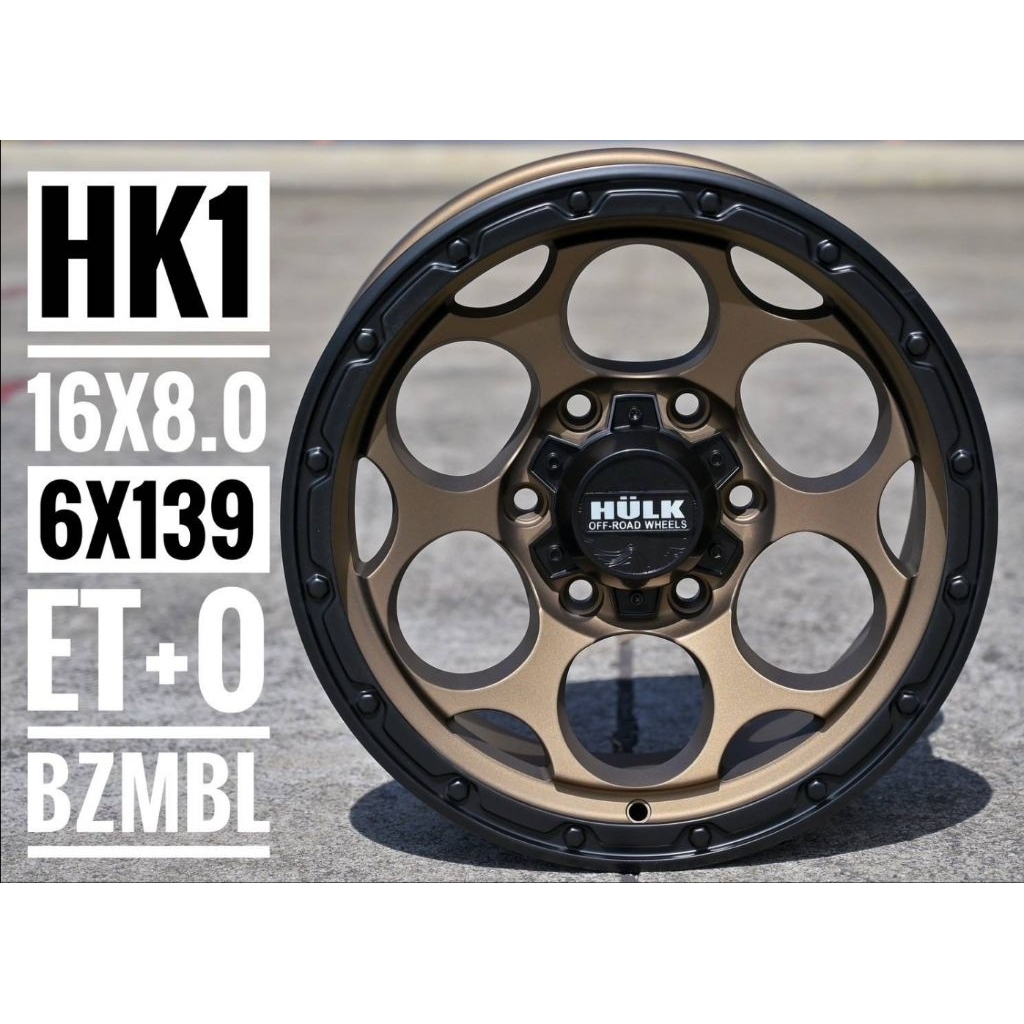 ล้อแม็กซ์ EMOTION R HK1ขอบ16 6รู139.7กว้าง8นิ้ว ET0ล้อแข็งแรง มี3สีให้ ...