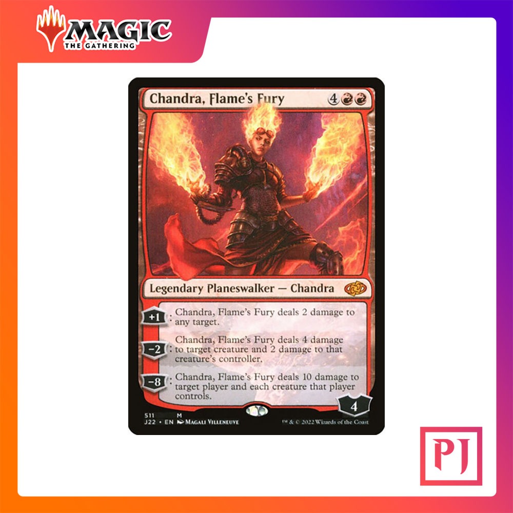 [MTG] Chandra, Flame's Fury [J22] [RED] [MYTHIC] [NORMAL] [ENG] (การ์ด ...