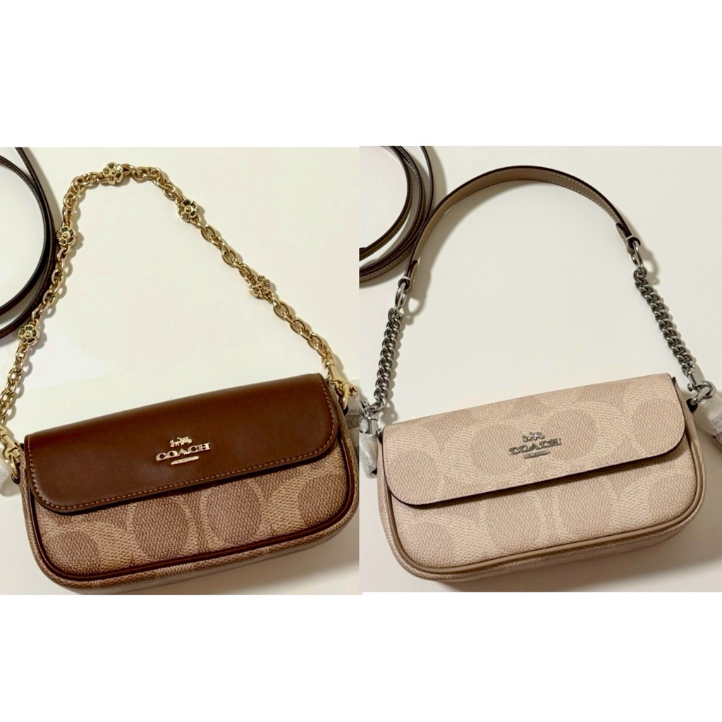 🌟พร้อมส่ง🌟 COACH HAILEY FLAP BAG IN SIGNATURE CANVAS | Shopee Thailand