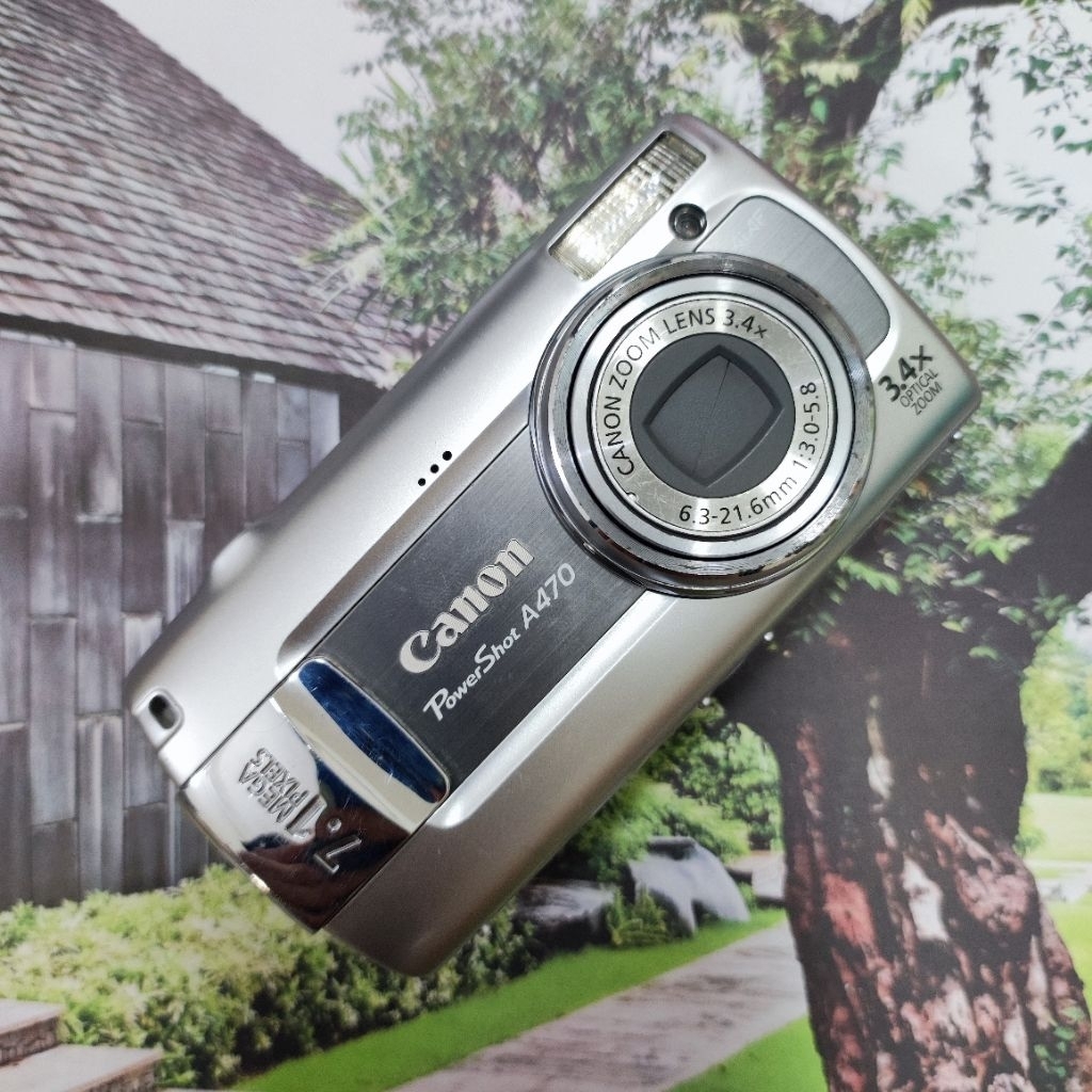 กล้องถ่ายรูปดิจิตอล Canon PowerShot A470 | Shopee Thailand