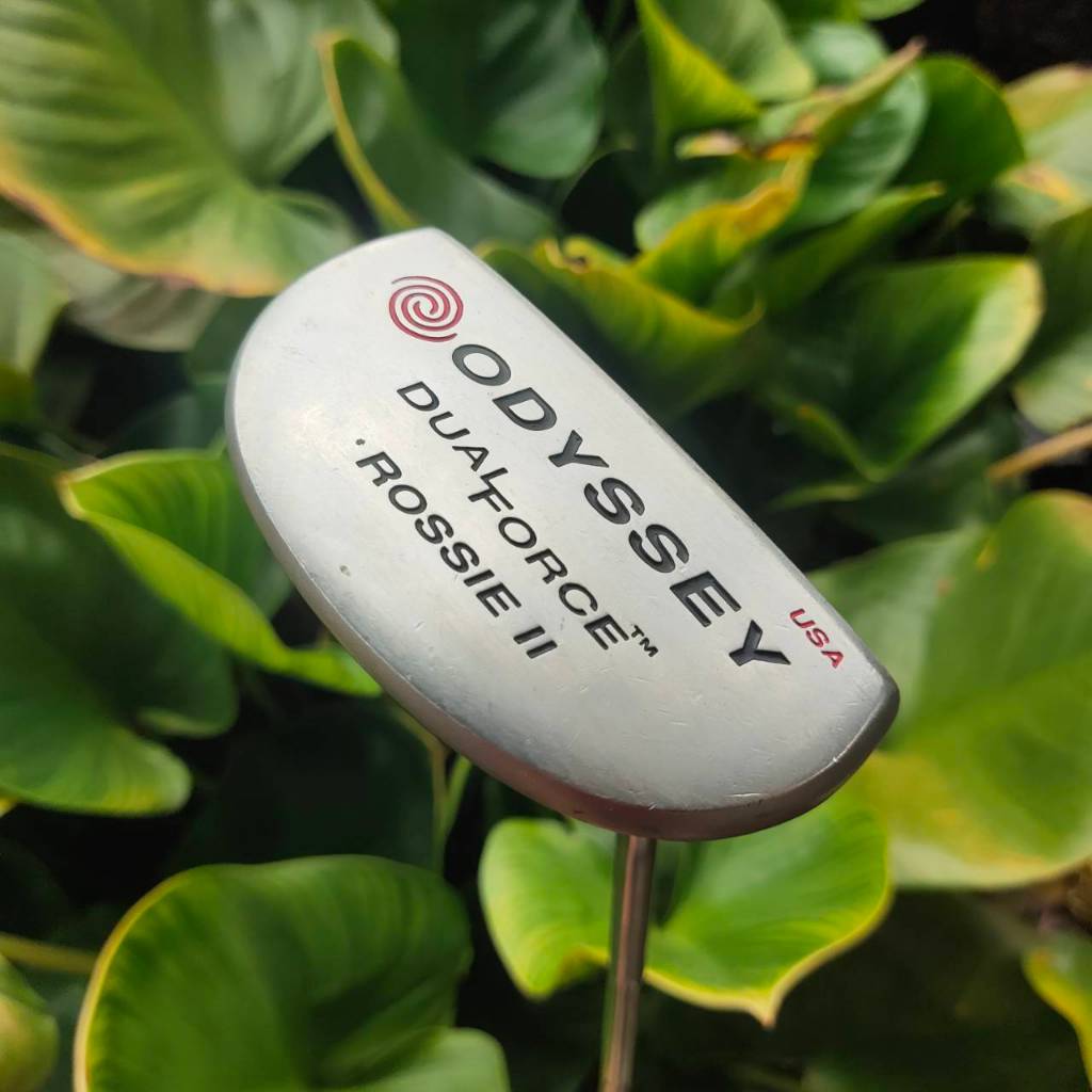 [ผ่อน] PUTTER ODYSSEY DUAL FORCE ROSSIE II รุ่นหน้าดำทั้งนุ่มและเกาะ ...
