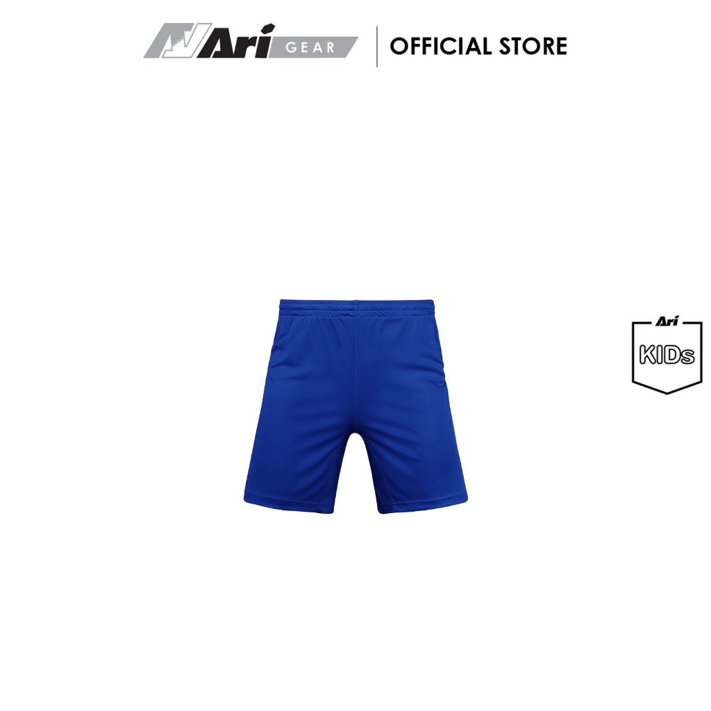 ARI KIDS ESSENTIAL TEAM SHORTS - BLUE (AAP2560-04) กางเกงฟุตบอล เด็ก อา ...