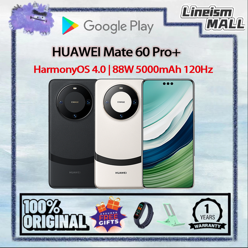 HUAWEI Mate 60 Pro+ Kirin 9000S Harmony OS4.0 Dual SIM HUAWEI Phone OLED 120Hz | 88W 5000mAh ...