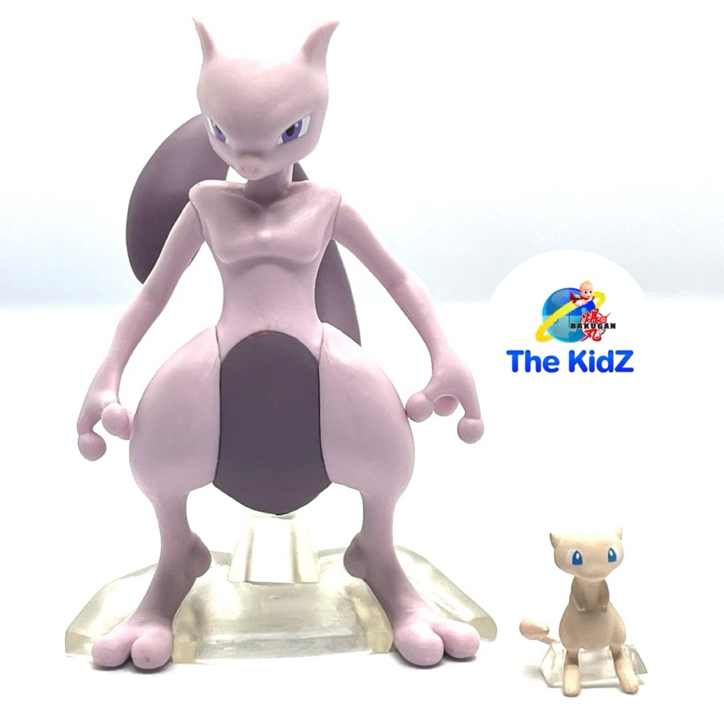 Pokemon โปเกม่อน มิว + มิวทู Scale World Mew + Mewtwo Figure Kanto ...