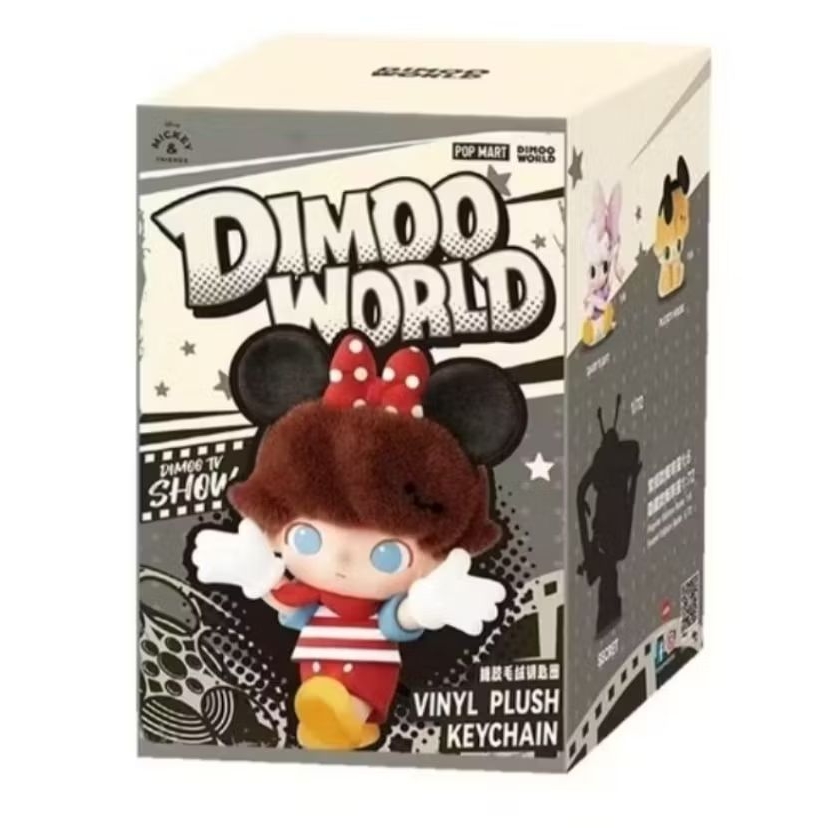 DIMOO WORLD X DISNEY Series-Vinyl Plush Keychain Blind Box พร้อมส่ง ...