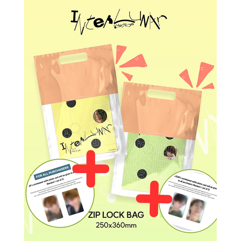 อัลบั้ม YUGYEOM 2nd Interlunar +การ์ดพิเศษ รอบ Sign | Shopee Thailand