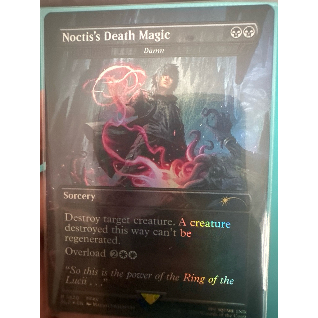 Damn (1870 - Noctis's Death Magic - Foil) การ์ด Magic The Gathering Mtg ...