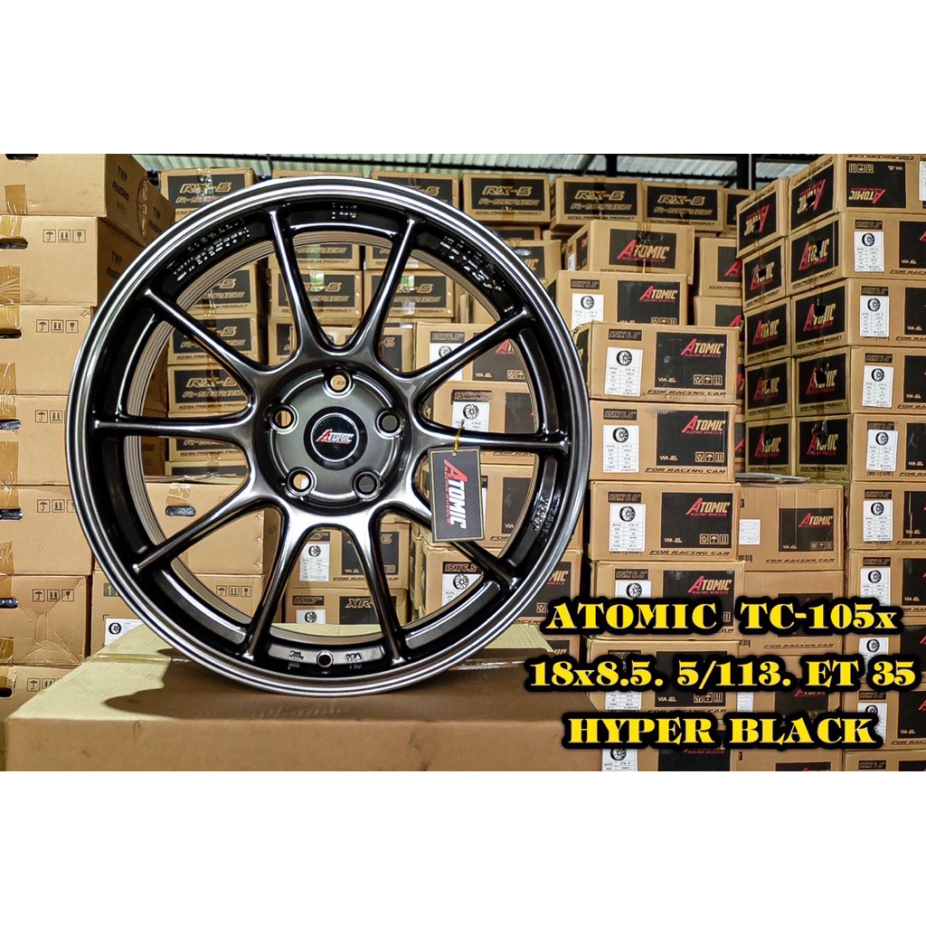 ล้อแม็กซ์ Tc105X ขอบ18 5/114 และ 5/112 สำหรับ รถ Benz Mg มีรับประกัน 5 ...