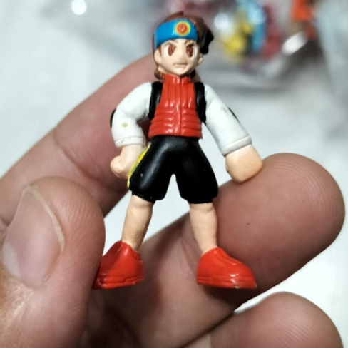โมเดล ฟิกเกอร์ ร็อคแมน Rockman Mega Man EXE figure mini doll Capcom ...