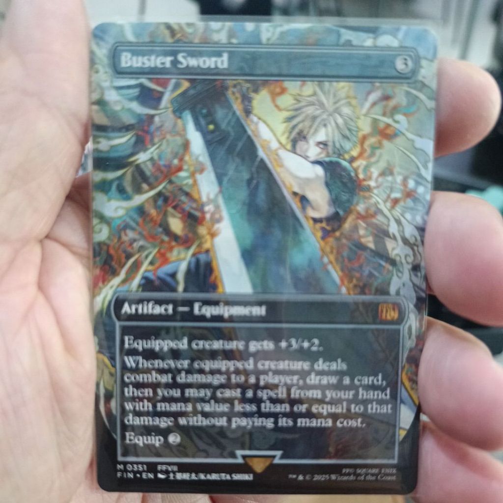 Buster Sword MTG Single Card | Shopee Thailand