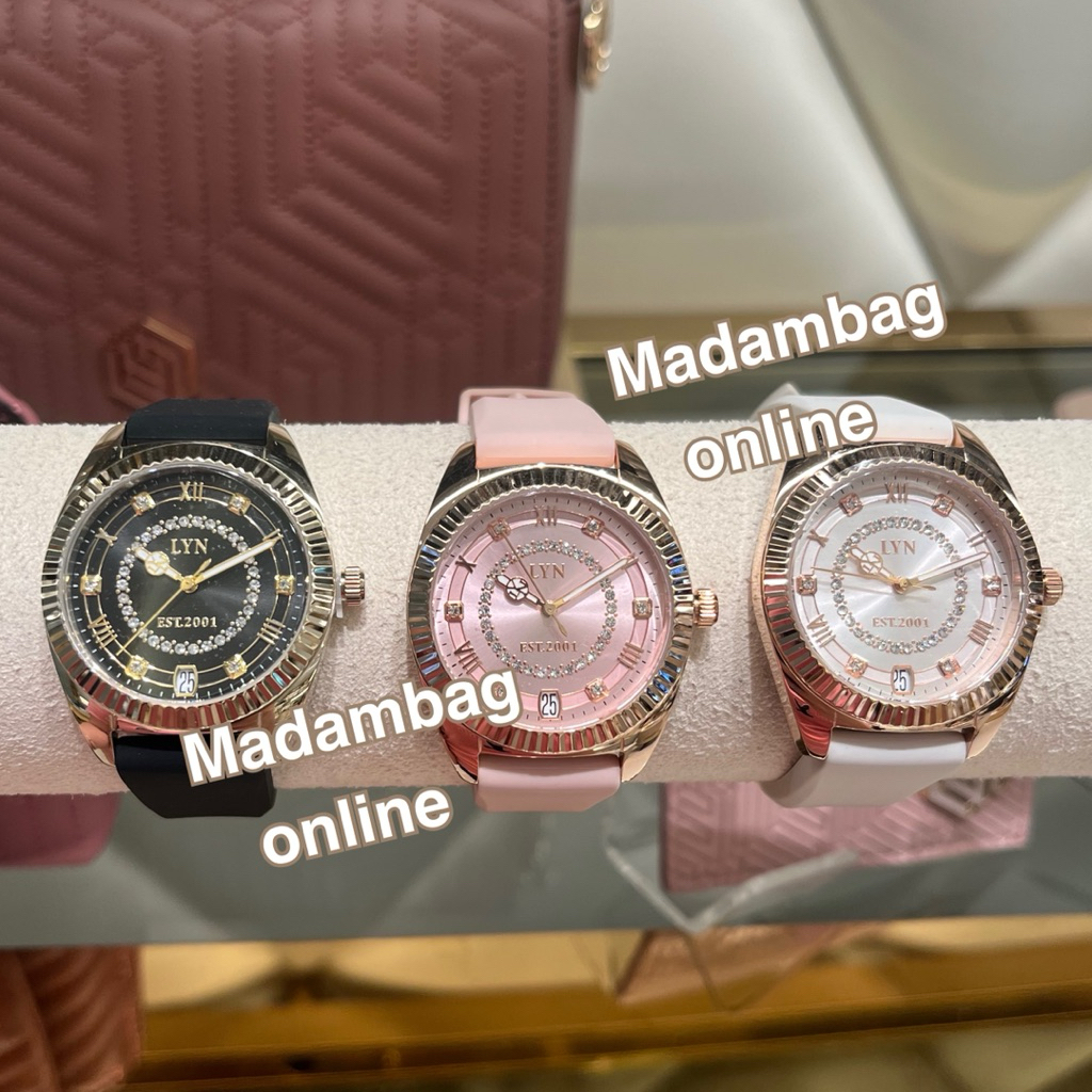 Lyn Blake Watch นาฬิกาข้อมือ สายซิลิโคน แท้จากช็อป | Shopee Thailand