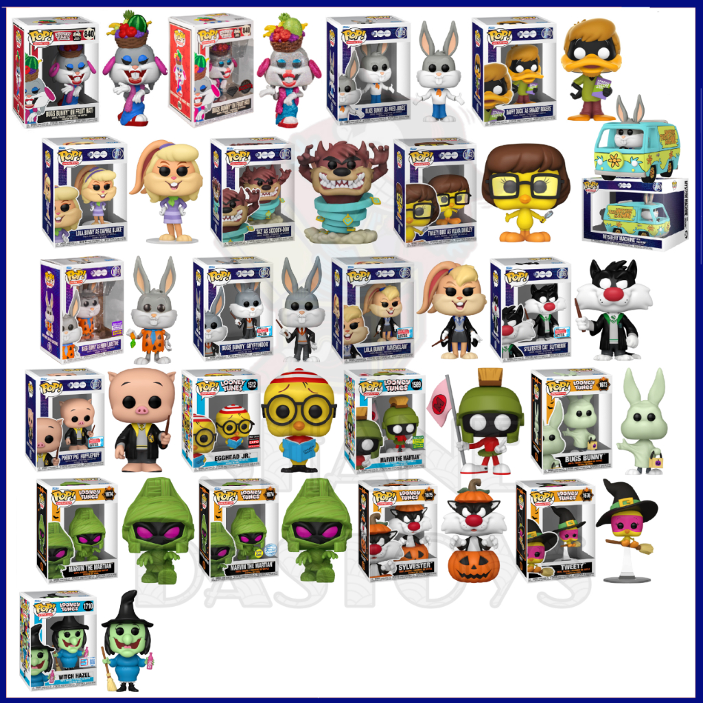 {PRE-ORDER} Funko Pop! ANIMATION : Looney Tunes, Bugs Bunny, Looney as ...